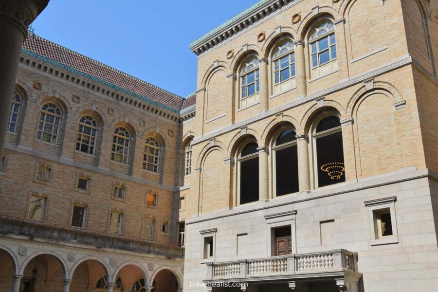 Boston: Public Library in The Architectural Masterpiece - Travel Realist